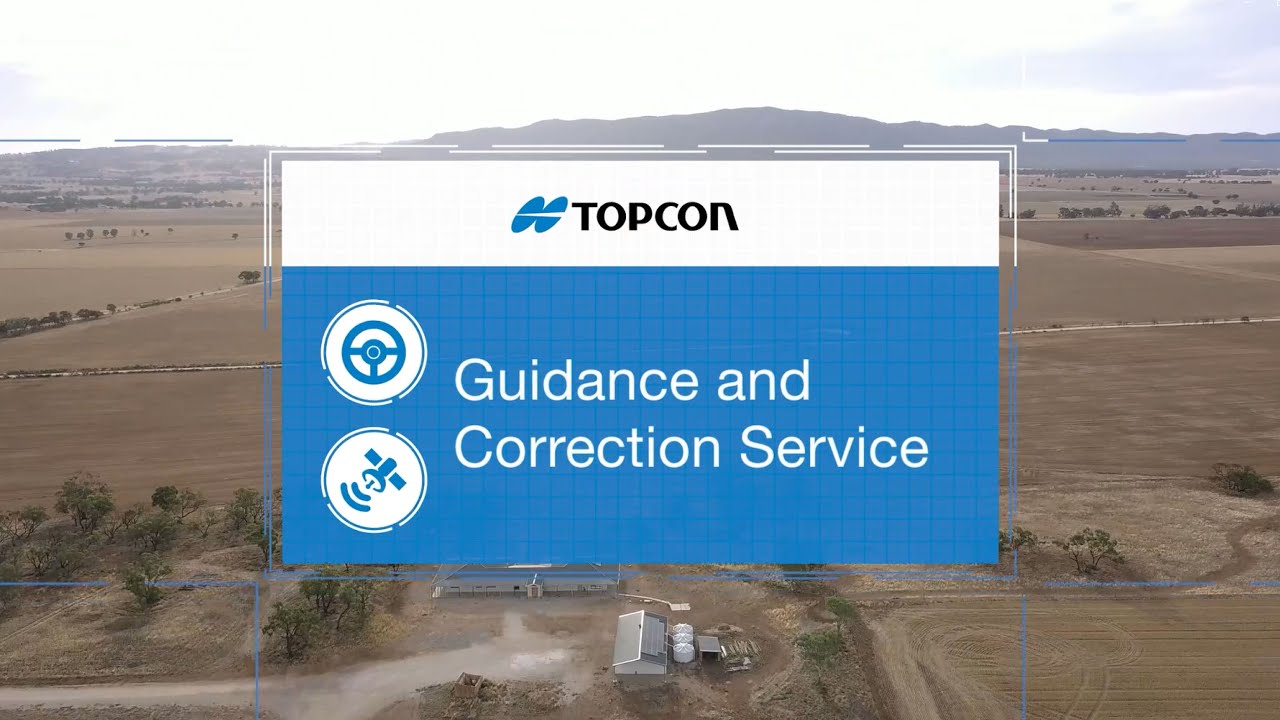 Topcon Agriculture | Guidance and Correction Service - YouTube