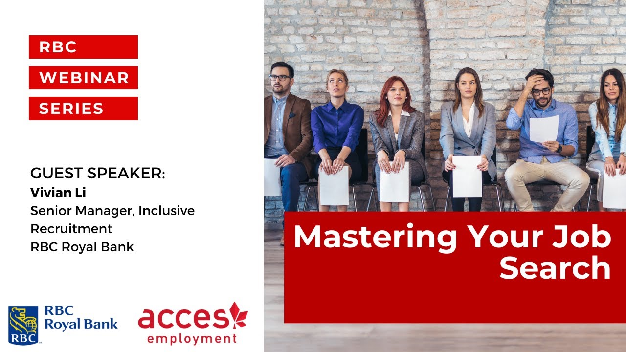 RBC Royal Bank Webinar | Mastering Your Job Search - YouTube