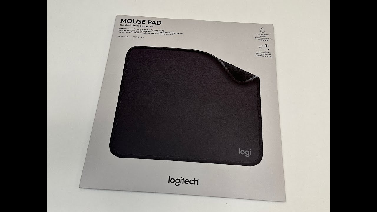 Logitech Mouse Pad (Studio Series) Unboxing! - YouTube