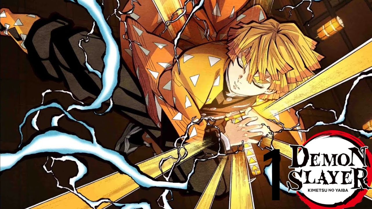 Zenitsu Thunder Breathing | DemonSlayer Island | 1# | - YouTube