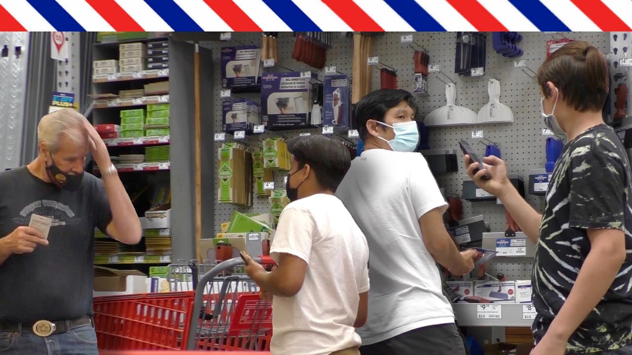 Pretending to Shave Peoples Hair Prank! - YouTube