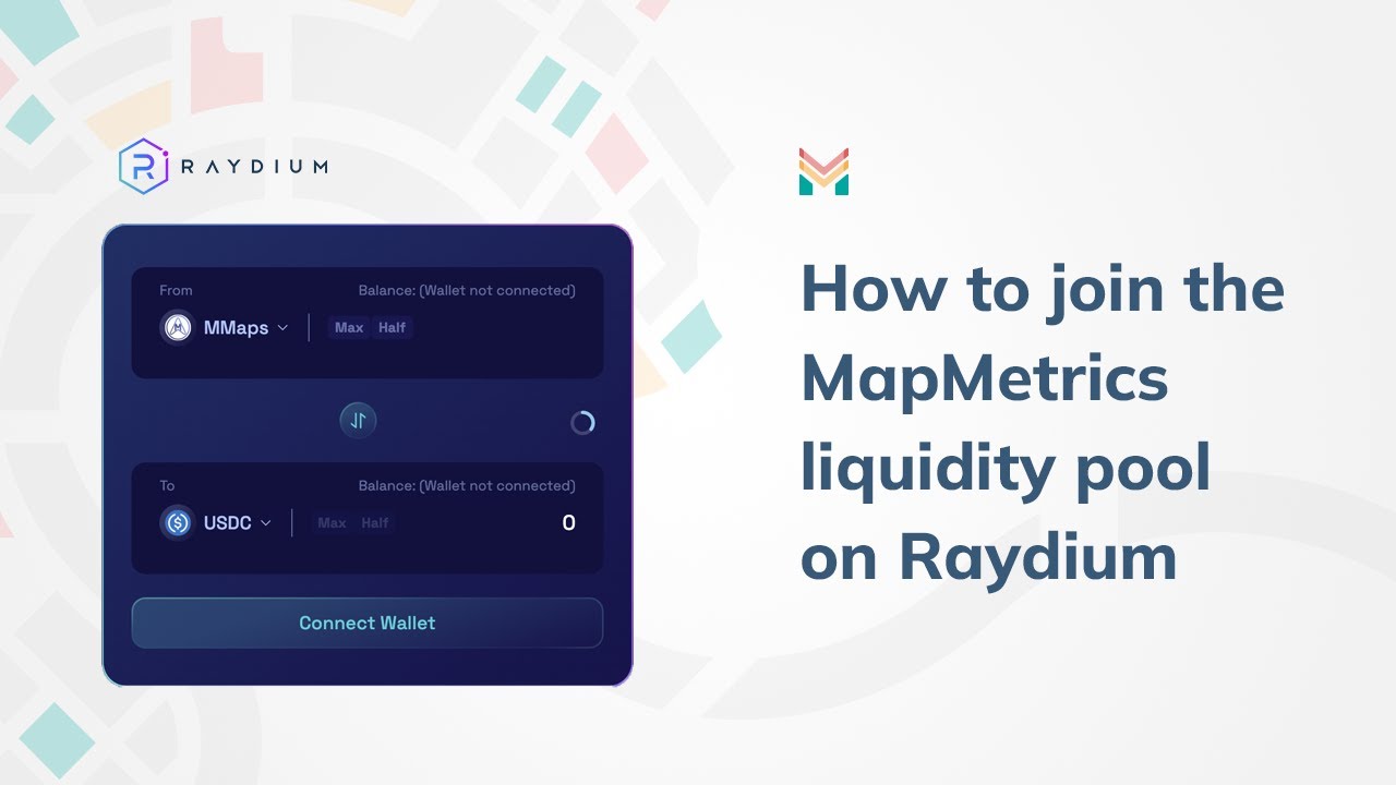 MapMetrics - How to join the $MMAPS liquidity pool on Raydium - YouTube