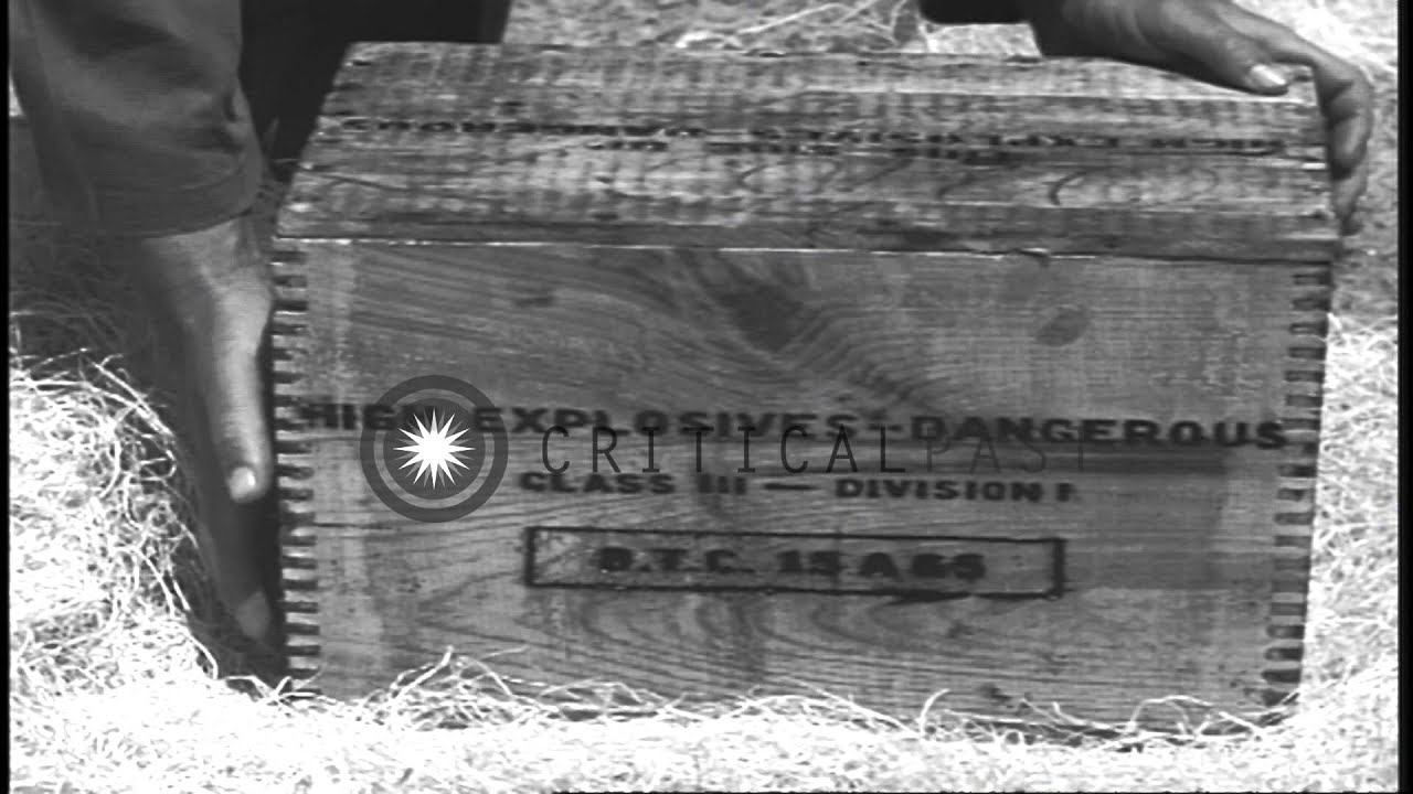 A US Army soldiers destroys solid propellant, bulk TNT and composition ...