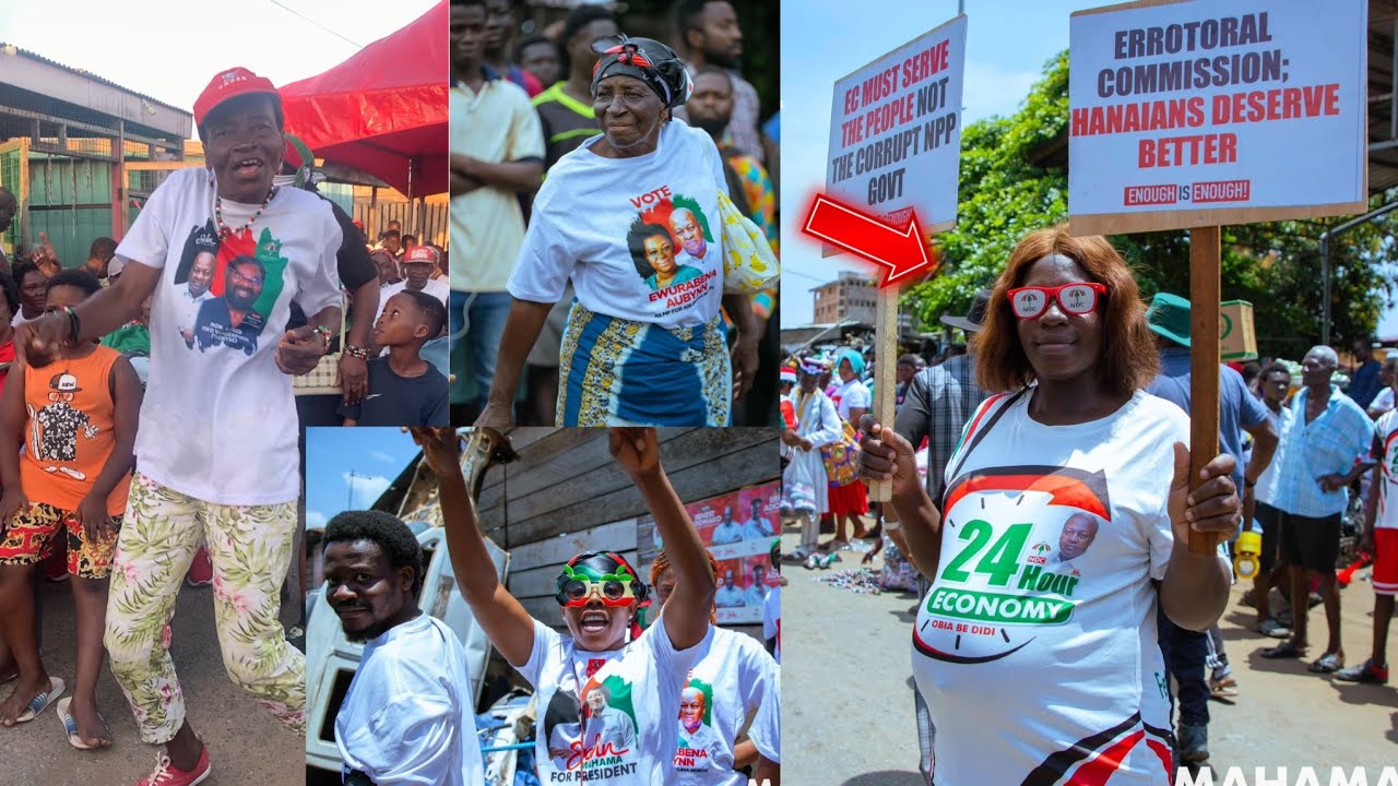John Mahama & NDC market women Join Stonebwoy New Challenge Jejereje ...