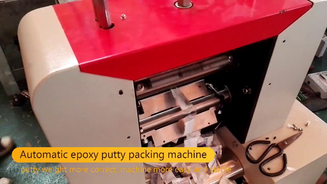 automatic epoxy putty/ adhesive putty/ resin & harderner packing ...