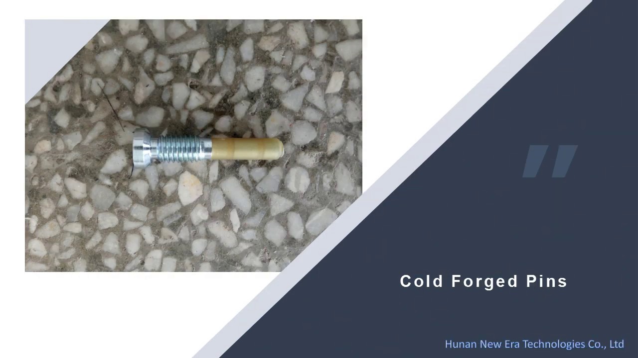 Cold Forged Pins - YouTube