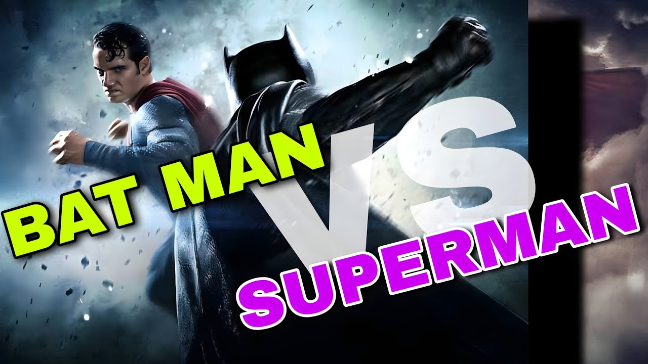 bat man vs super man fight| bat man vs super man - YouTube