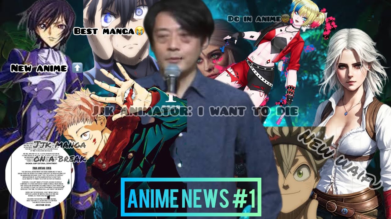 Jjk creator wants to die 😢, which manga has been postponed, code geass ...