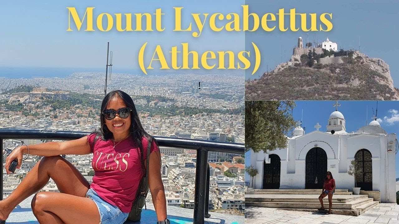 Lycabettus Hill Amazing View|Athens Greece|Funicular railway|Best ...
