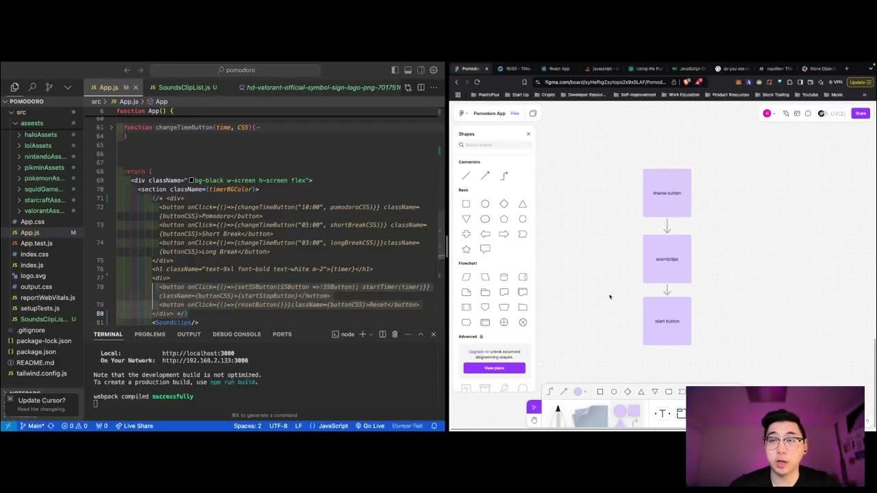 Code with Me - React Pomodoro App (Part 15) - YouTube