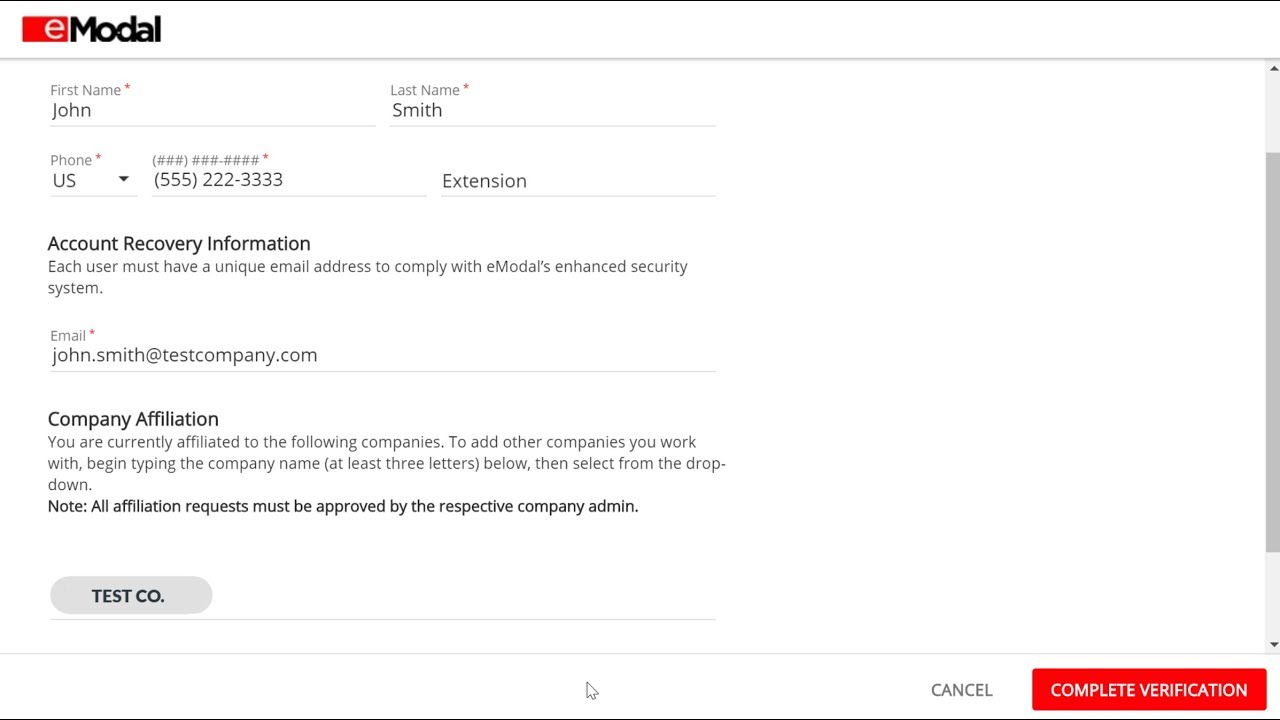 Logging into the SSO system for existing eModal users - YouTube