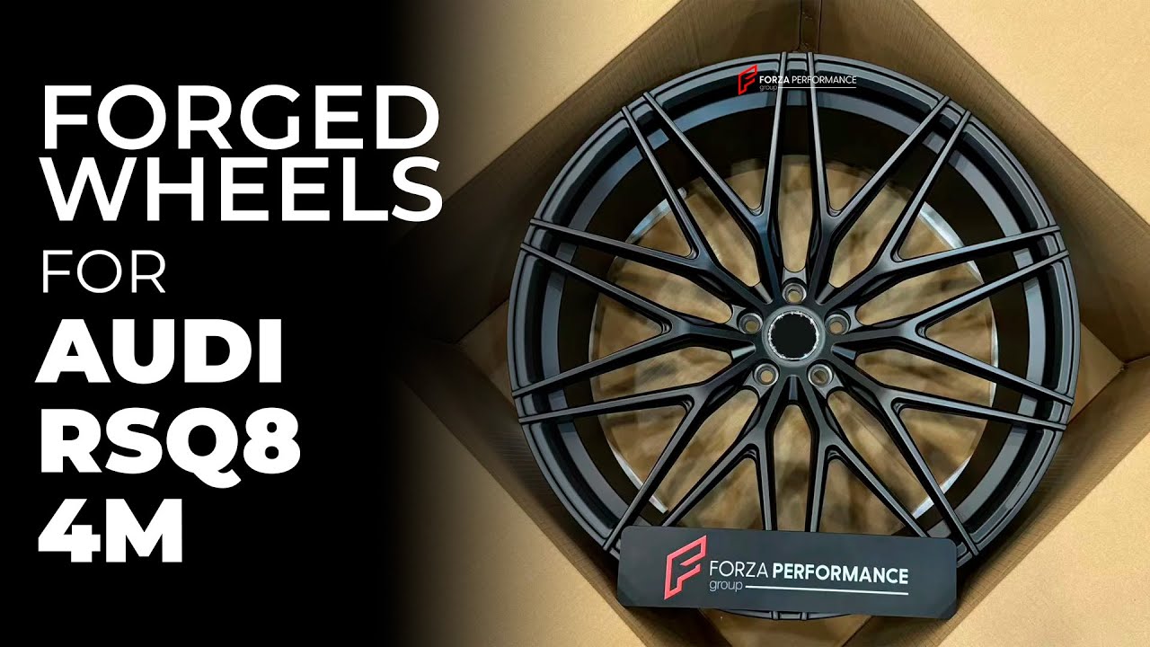 23 INCH FORGED WHEELS RIMS for AUDI RSQ8 4M 2019 - YouTube