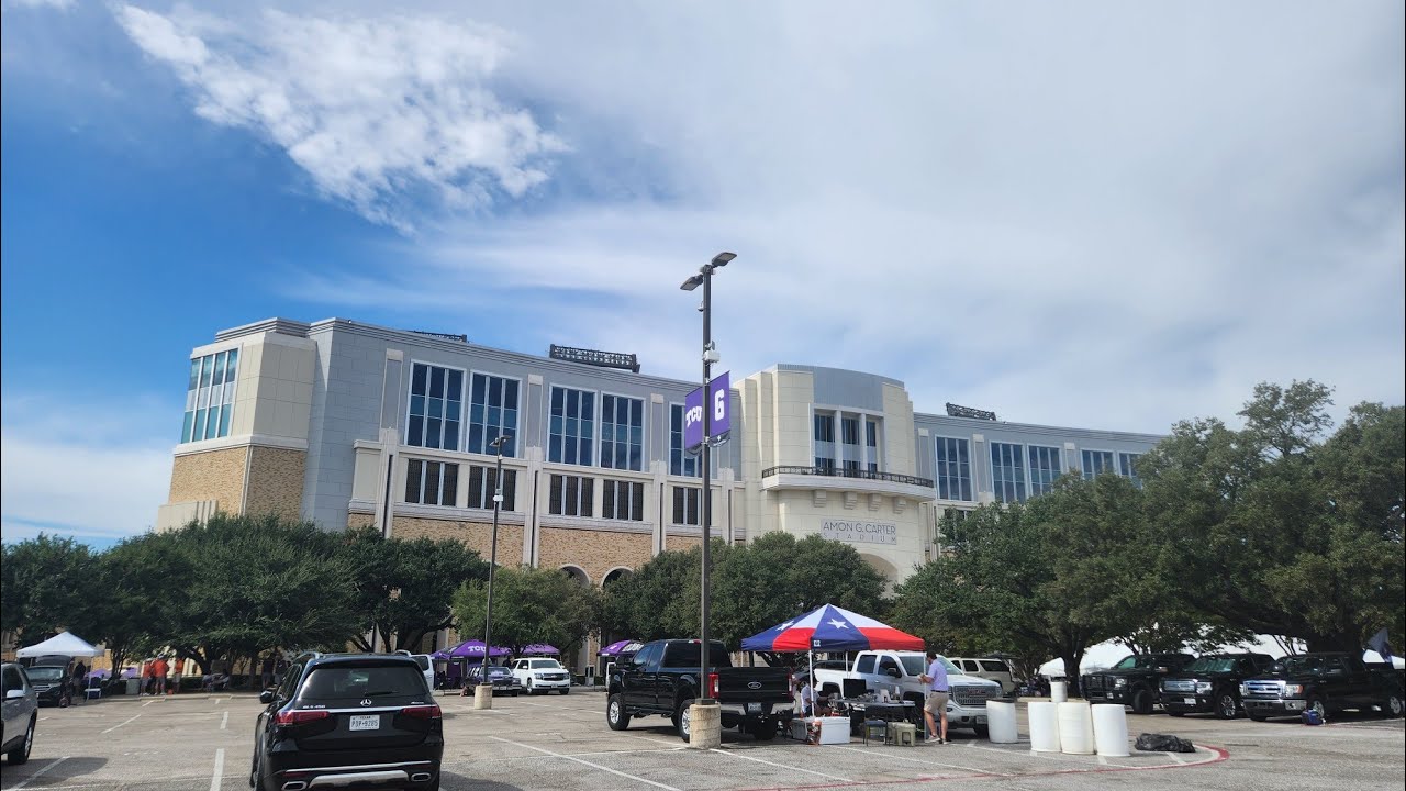 Cowboy Country inside and out on game day at TCU - YouTube