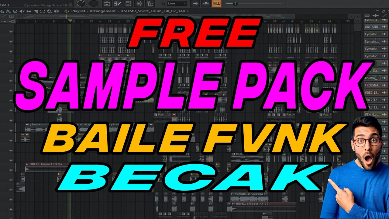 FREESAMPLE PACK BAILE FVNK/BECAK FL STUDIO DAN FL STUDIO MOBILE 2024 ...
