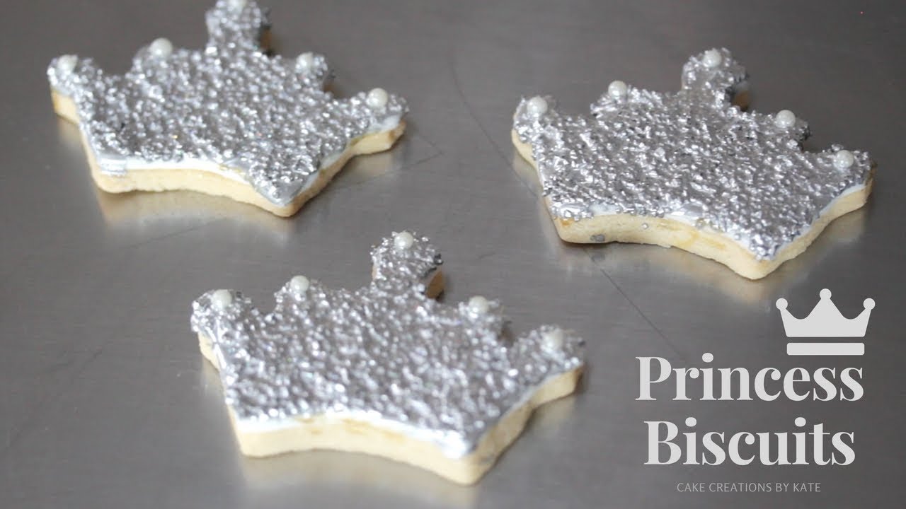 How to Make Princess Biscuits - Cake Creations by Kate - YouTube