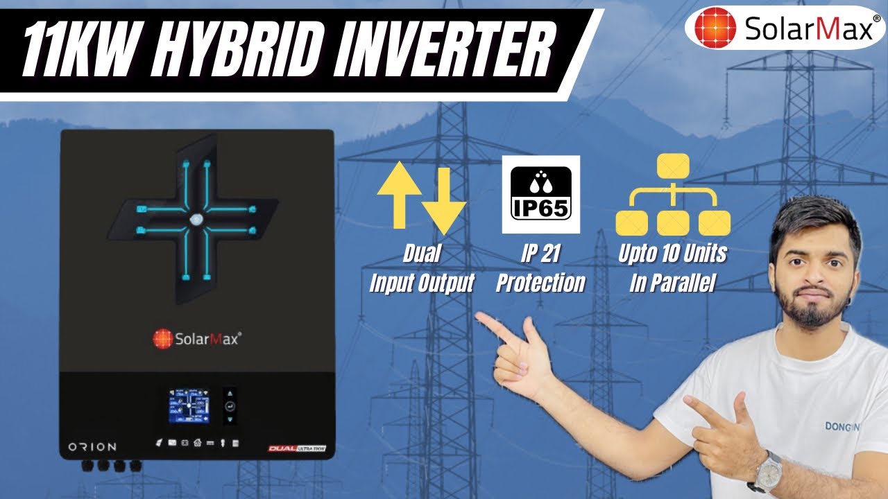 Solar Max 11Kw 2024 New Inverter | New Solar Max 11kw Hybrid Review ...