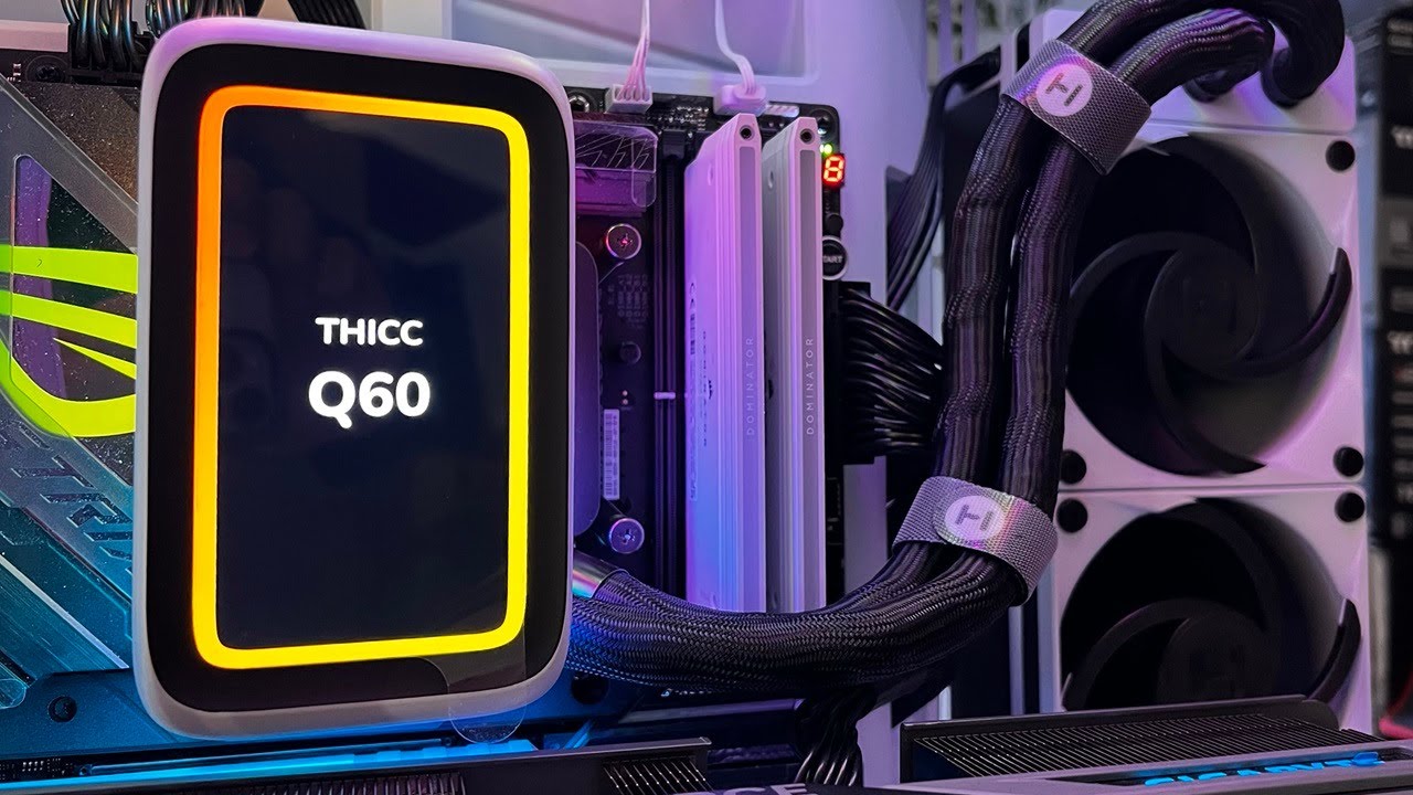 Insane Looking AIO Cooler with a Massive 5" IPS Display - Meet the Hyte ...