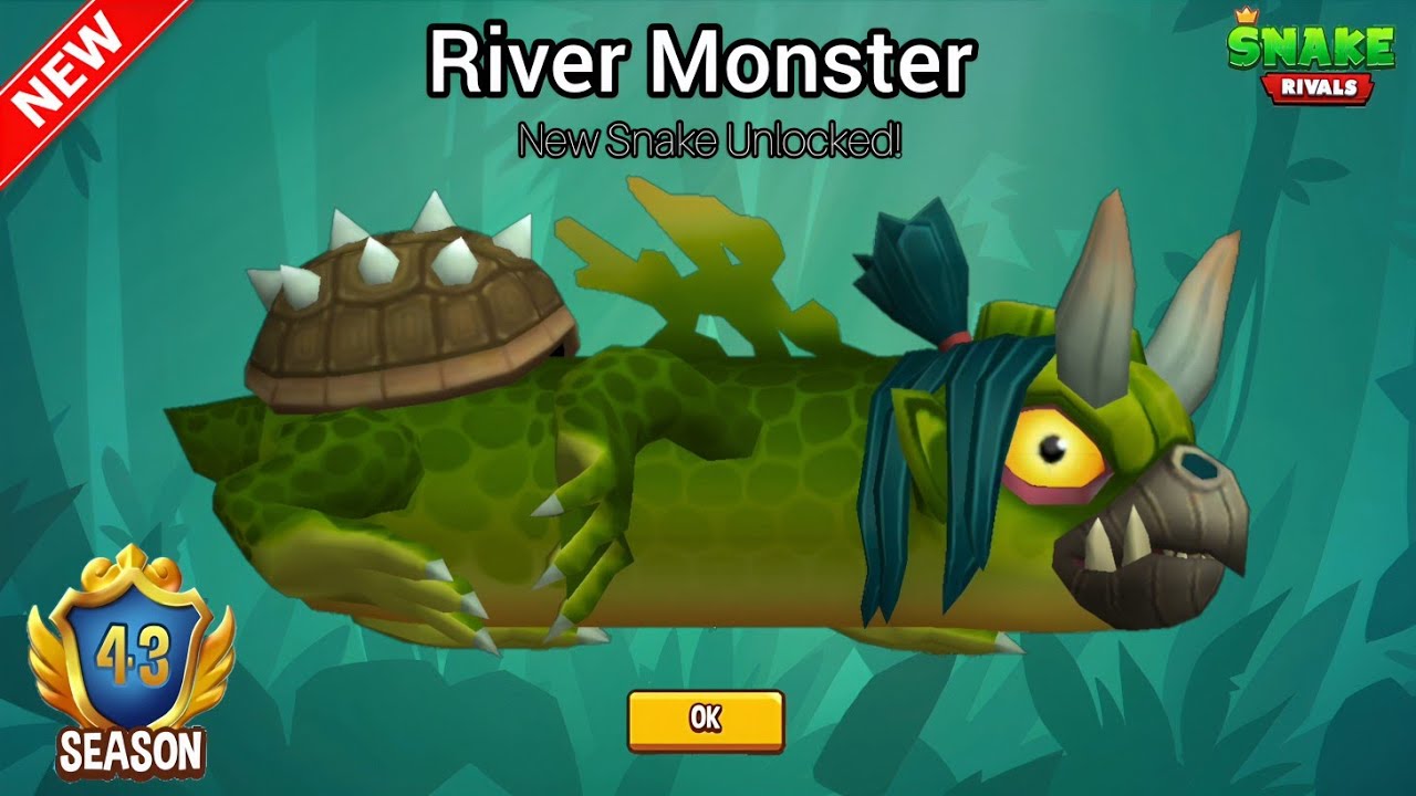 Snake Rivals - River Monster Snake Unlocked! Battle Pass Season 43 ...