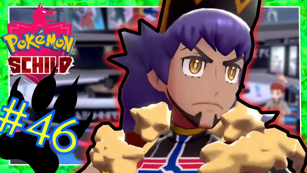 Spannender kampf gegen Champ Delion Part:46 🛡️ Pokémon Schild - YouTube