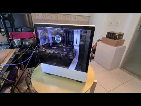 NZXT H510 White build - YouTube