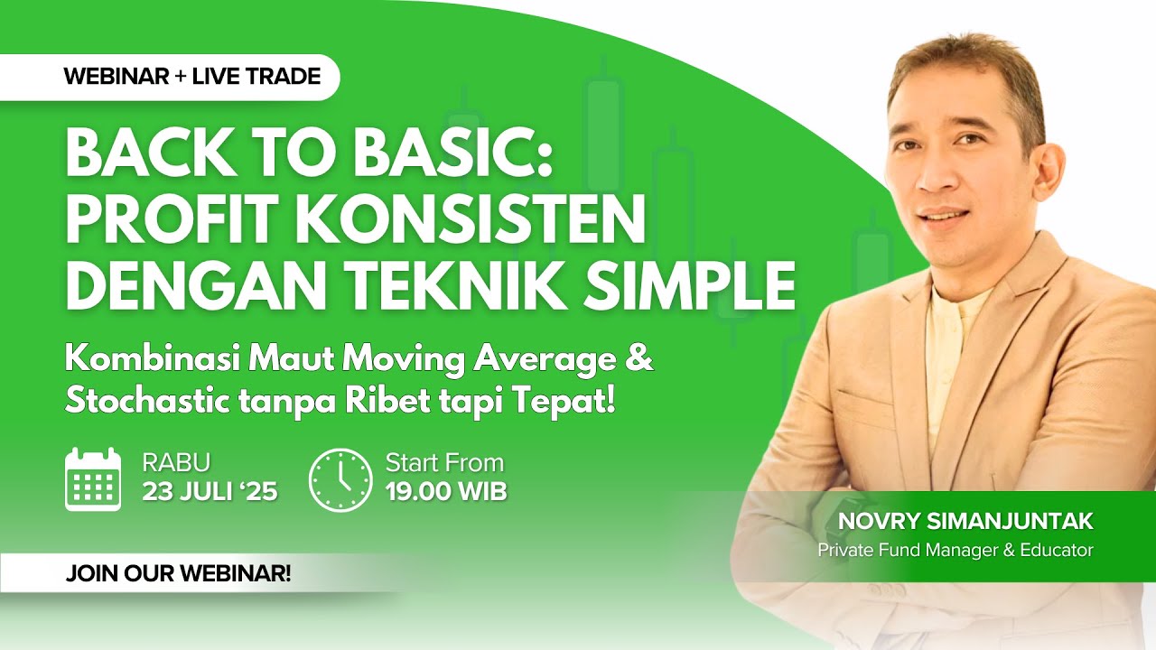 Profit Konsisten Pakai Teknik Simple Kombinasi Moving Average ...