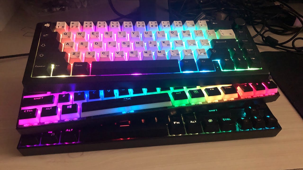 Keyboard ASMR | Typing on 5 Different Keyboards (Monkeytype) - YouTube