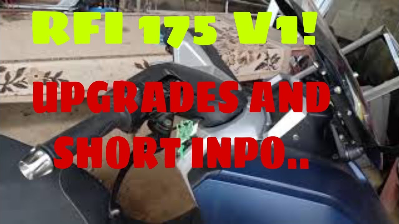 MY RFI 175( Upgrades and short info) - YouTube