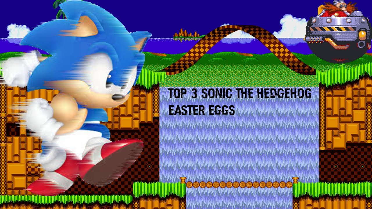 Top 3 Sonic The Hedgehog Easter Eggs video - YouTube