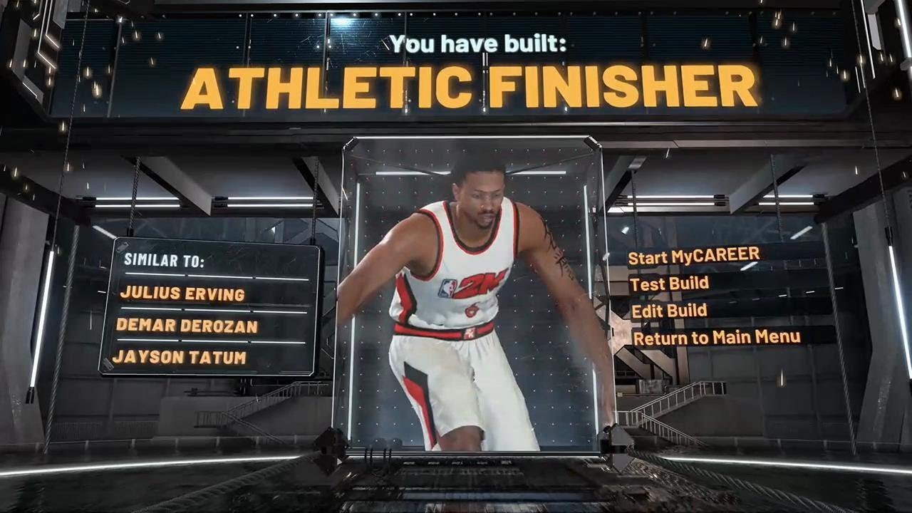 NBA 2K20 Build: Athletic Finisher SF - YouTube