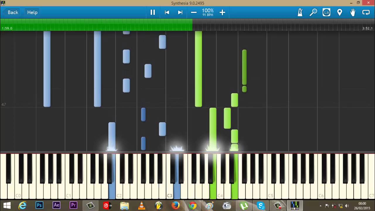 Taylor Swift - Style Piano Cover (Tutorial + Synthesia free MIDI file ...