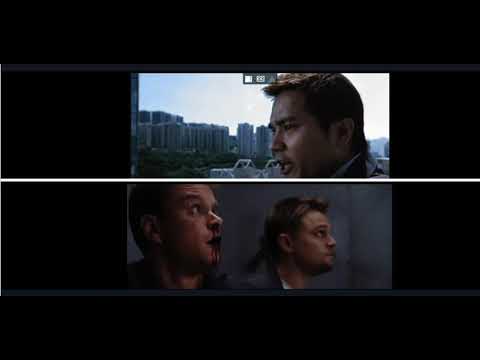 The Departed & Infernal Affairs - side by side elevator scene - YouTube