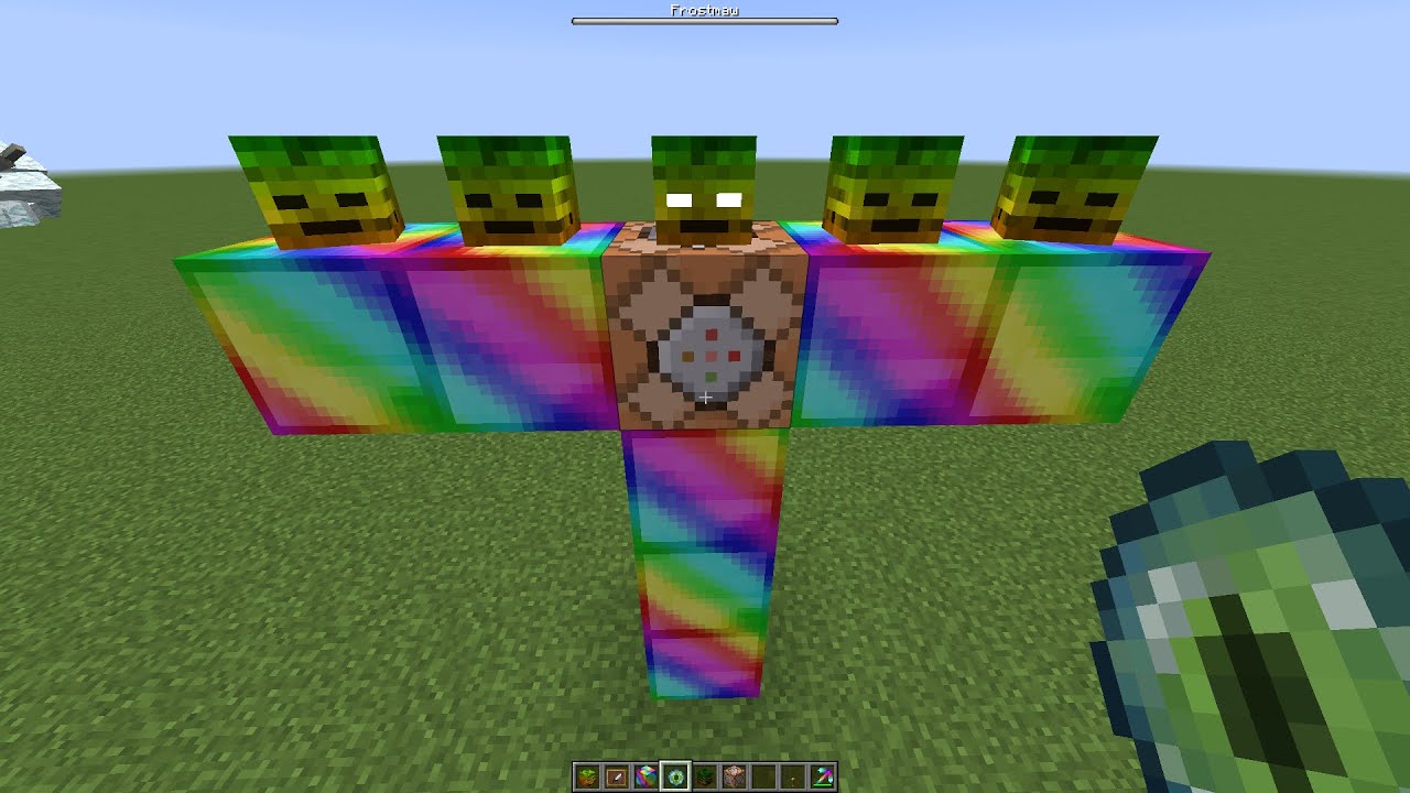 what if you create a Spiral WitherZilla Golem Boss in MINECRAFT - YouTube