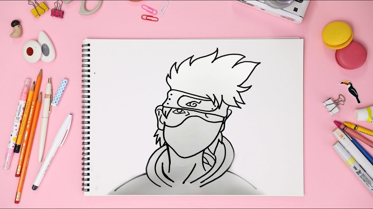 How to Draw Cartoon Character Step by Step for Kids Easy Drawing Lesson ...