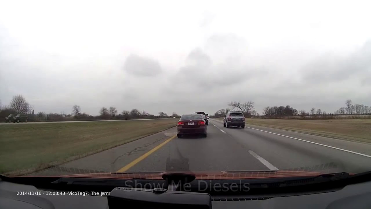 How to deal with left lane hogs/gasser road rage 🔴 DIESEL STYLE - YouTube