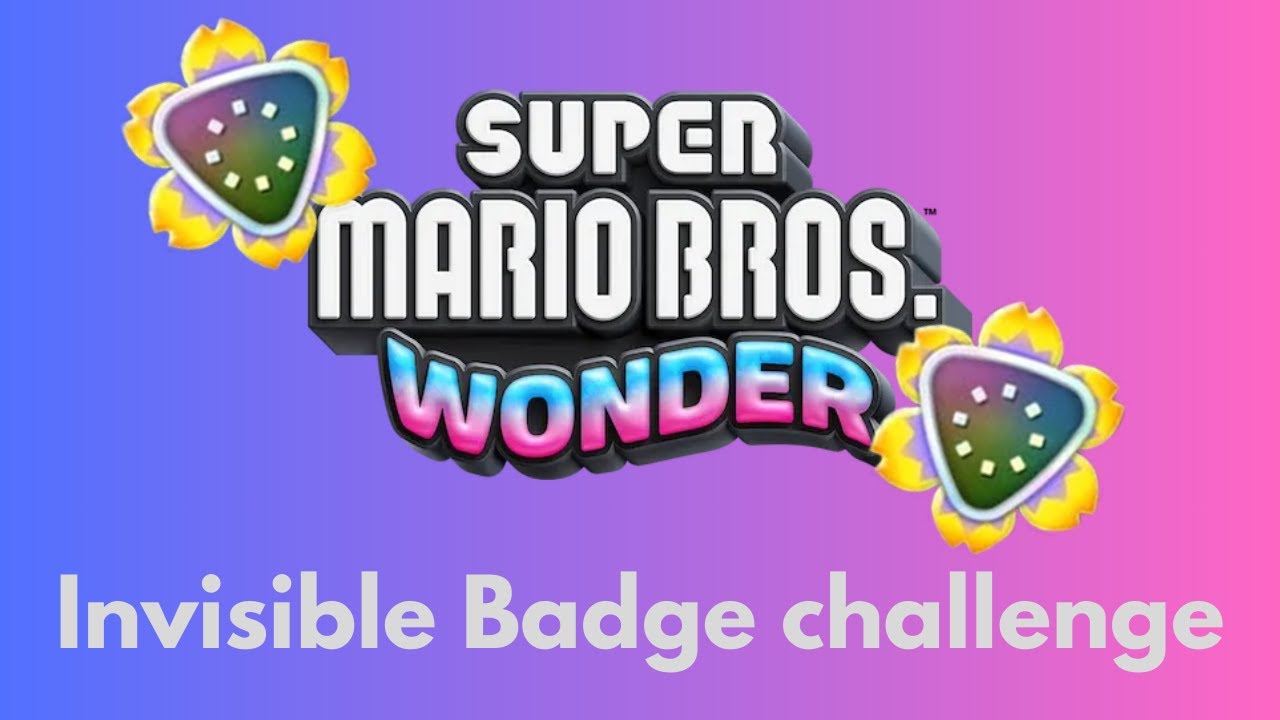 Invisible Badge Challenge "Climb to the Beat" (Super Mario Bros. Wonder ...
