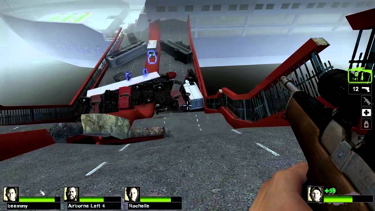 Left 4 Dead 2 Daybreak #3 วิ่งควายบนสะพาน Golden gate - YouTube