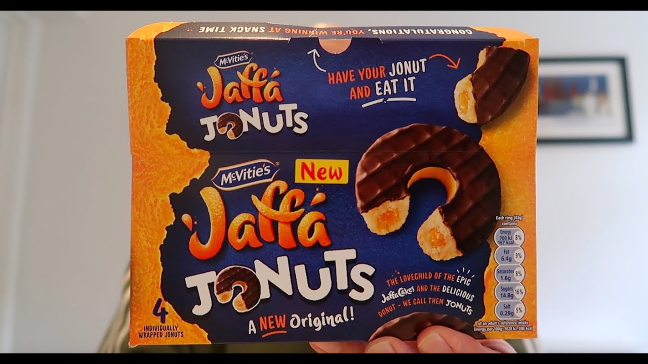 Mcvitie's Jaffa Cake Jonuts - YouTube