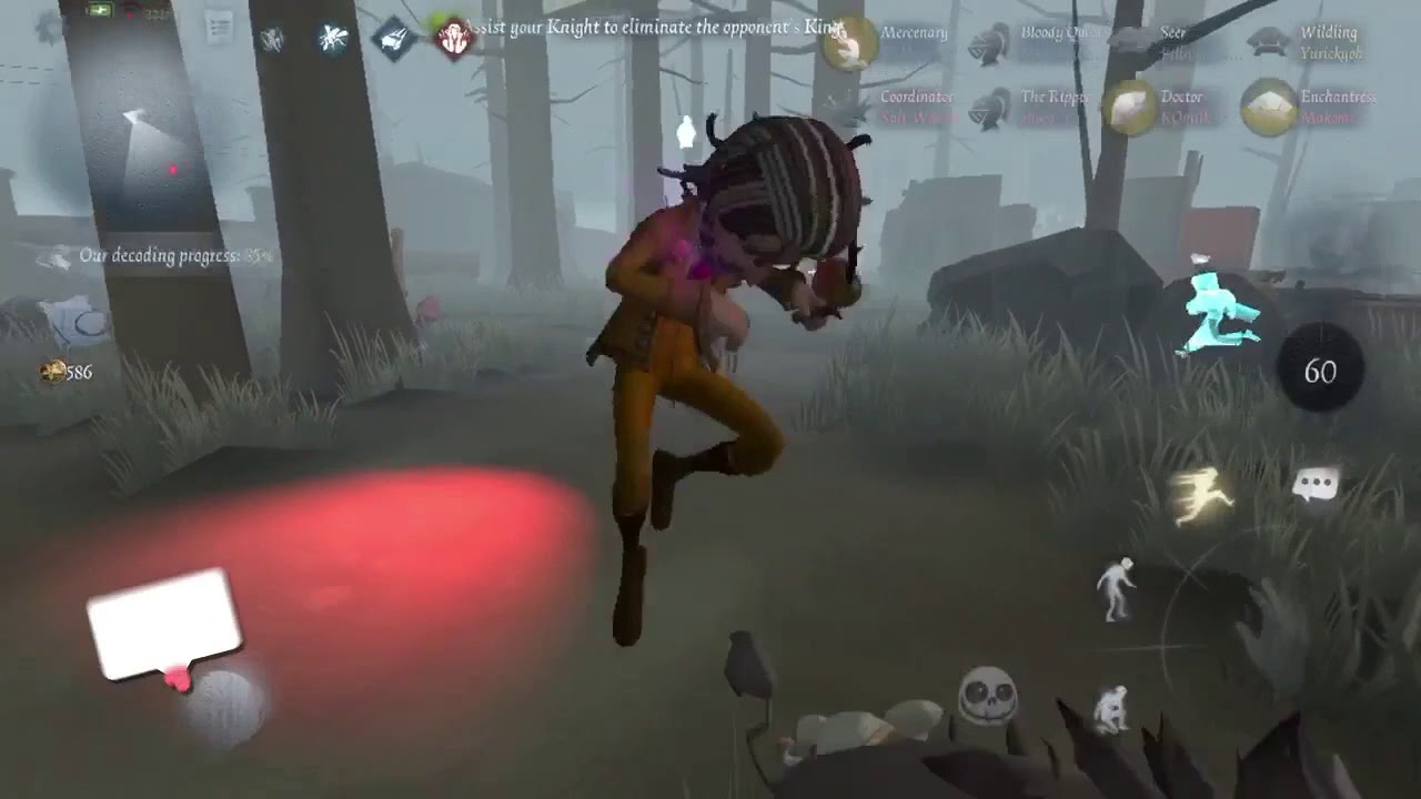 Identity V Wilding Tarot Mode Iphone 6s - YouTube