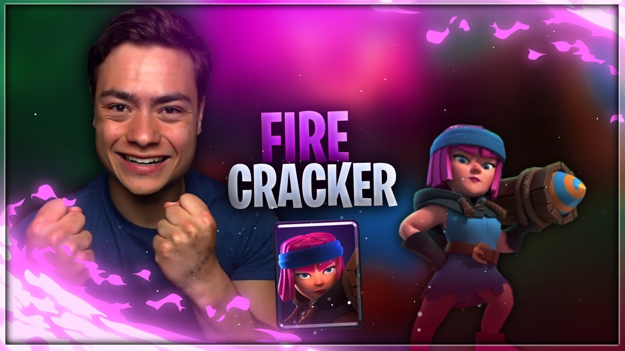Nieuwe Kaart In Clash Royale Firecracker Youtube
