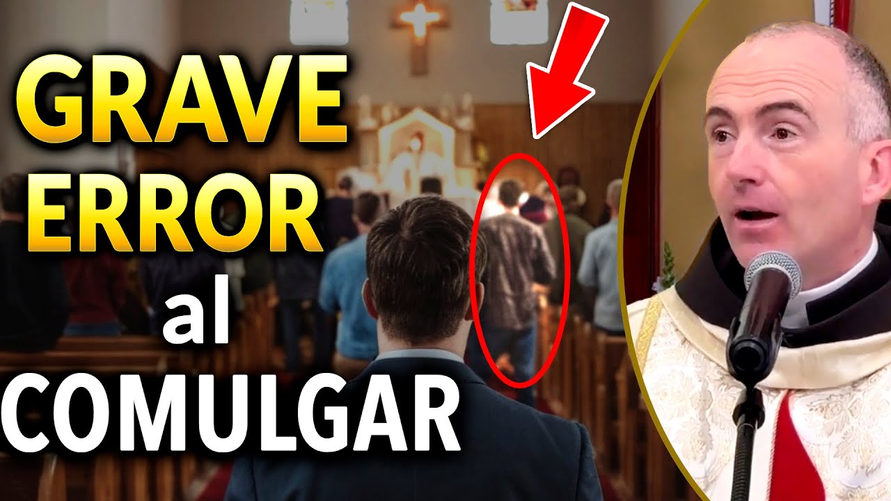 GRAVÍSIMO ERROR al COMULGAR en Misa - Nunca lo hagas!!! - YouTube