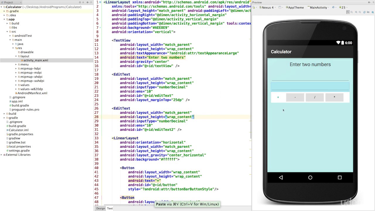 042 Calculator App Interface - YouTube