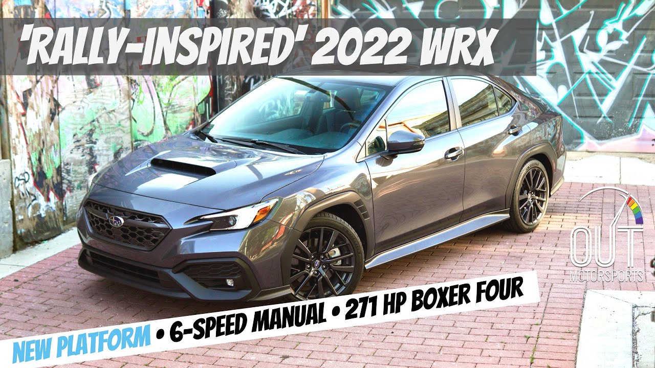 2022 Subaru WRX 6-Speed Review: Is Growing Up a Good Thing? - YouTube