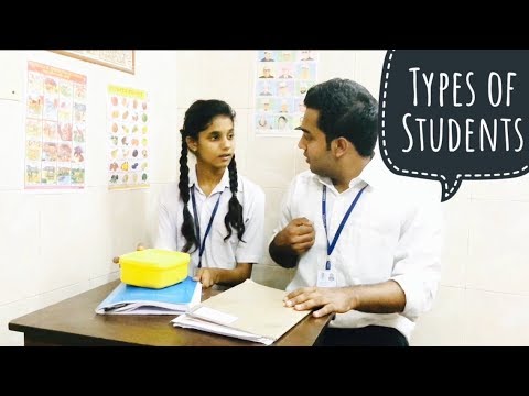 Types of Students in School|School Life|Crazy Siblings - YouTube