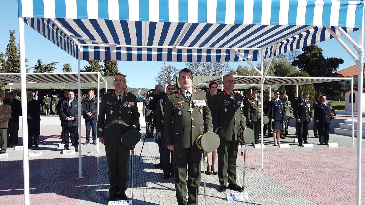 Αλεξανδρούπολη: Τελετή παράδοσης - παραλαβης της 23ης Τεθωρακισμένης ...