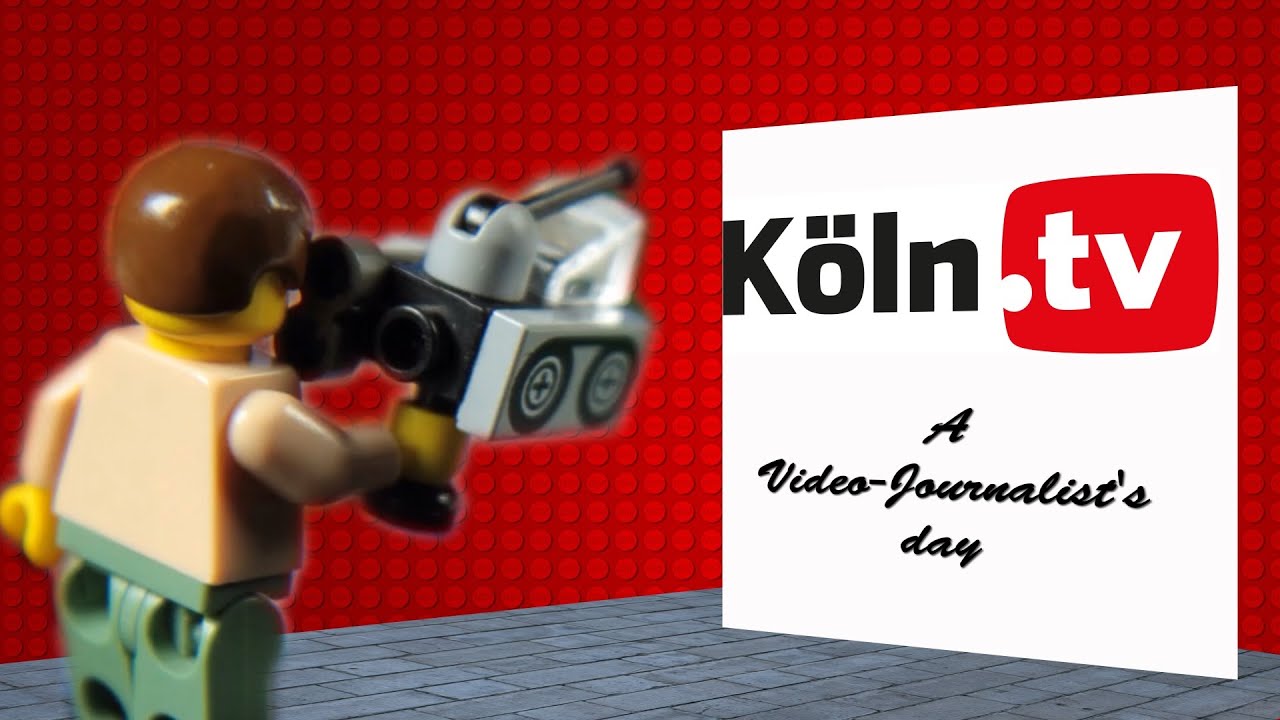 Lego A Video-Journalist's day at "köln.tv" [german] [HD] - YouTube