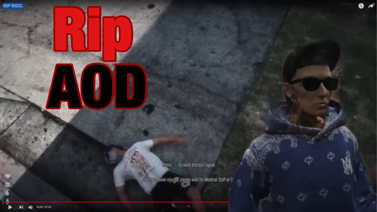 FuriousFade talks about AOD Death💔 in GTA 5 RP! - YouTube