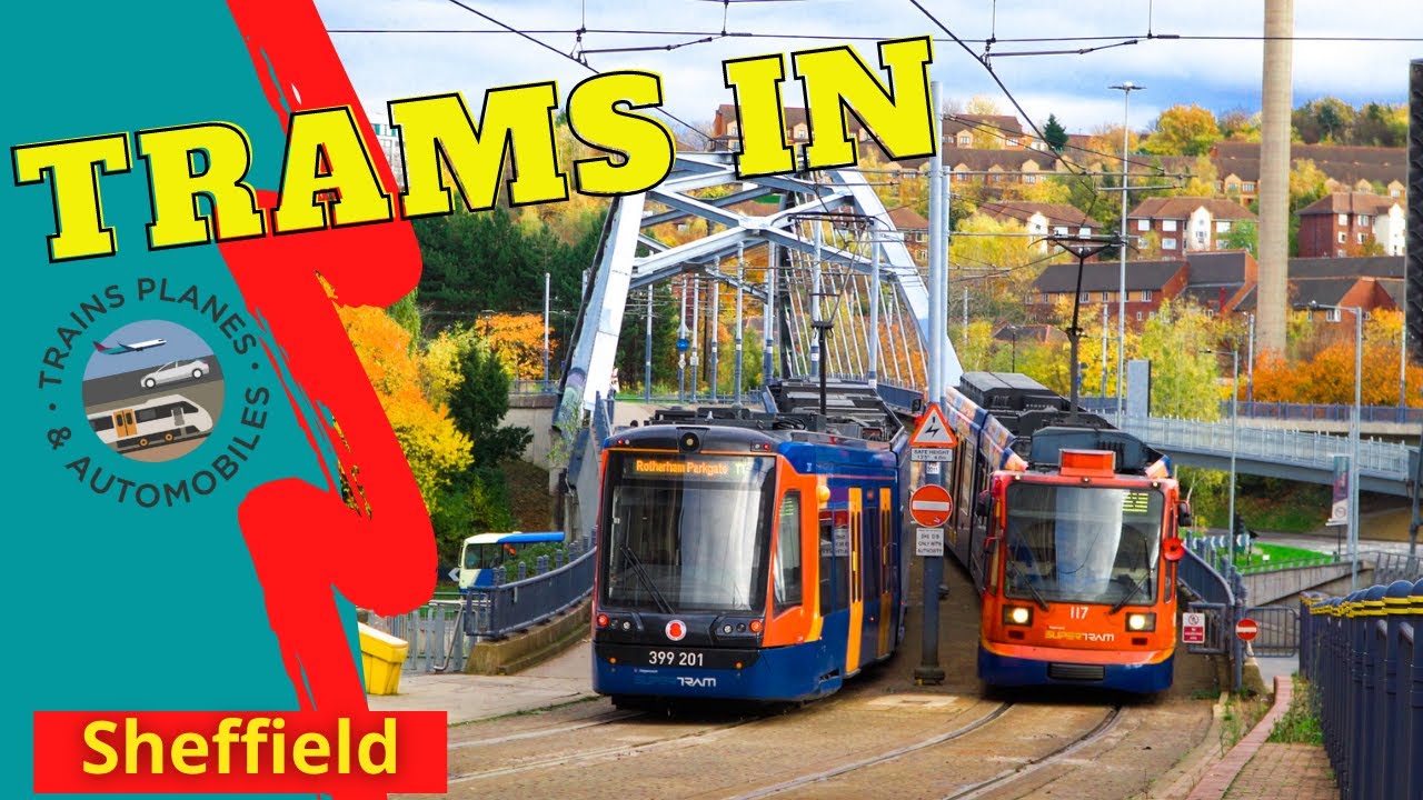 Trams in Sheffield November 21 #trams - YouTube