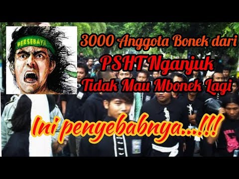 3000 Ribu Anggota Bonek dari PSHT Menyatakan Keluar karena  Bonek Memprovokasi Saudara PSHT