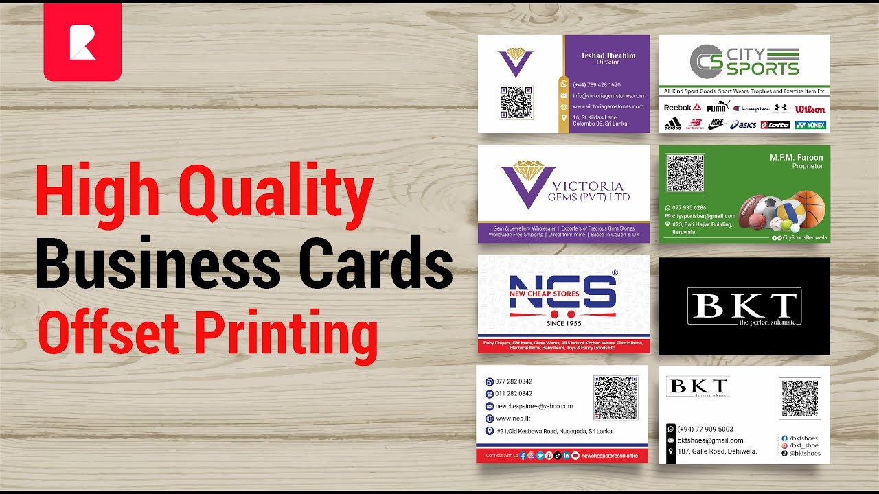 High Quality Business Cards - Offset Printing #srilanka #printingpress ...