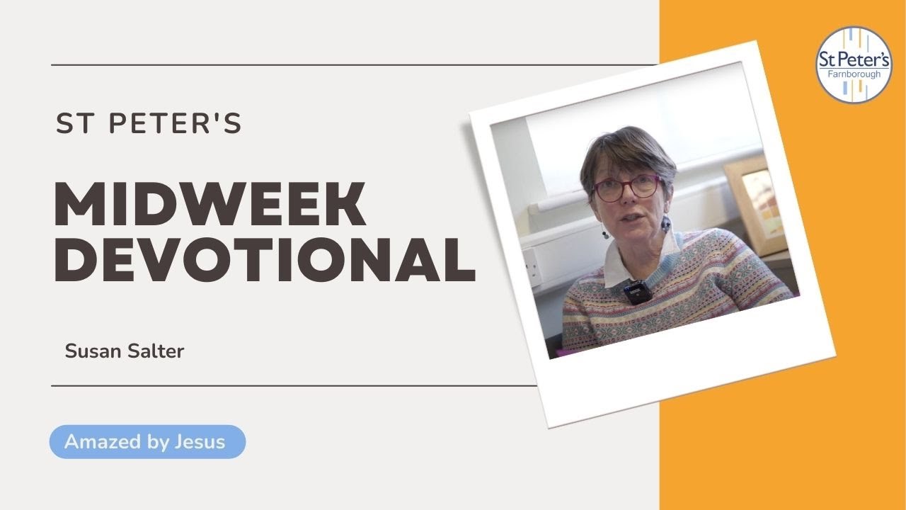Midweek Devotional | 9th March | Susan Salter - YouTube